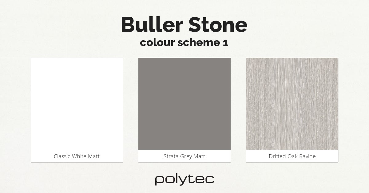 Buller Stone - colour scheme 1 / Colour Collections / Polytec