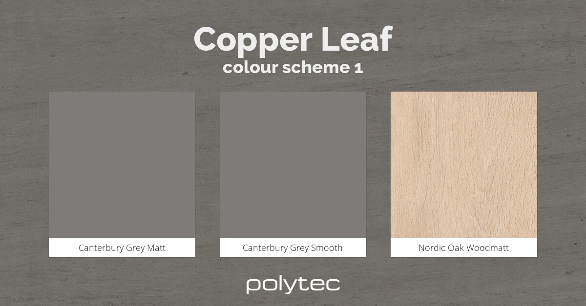 Copper Leaf - colour scheme 1 / Colour Collections / Polytec