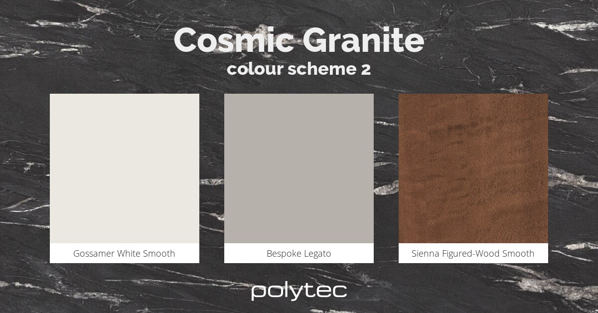 Cosmic Granite - colour scheme 2 / Colour Collections / Polytec