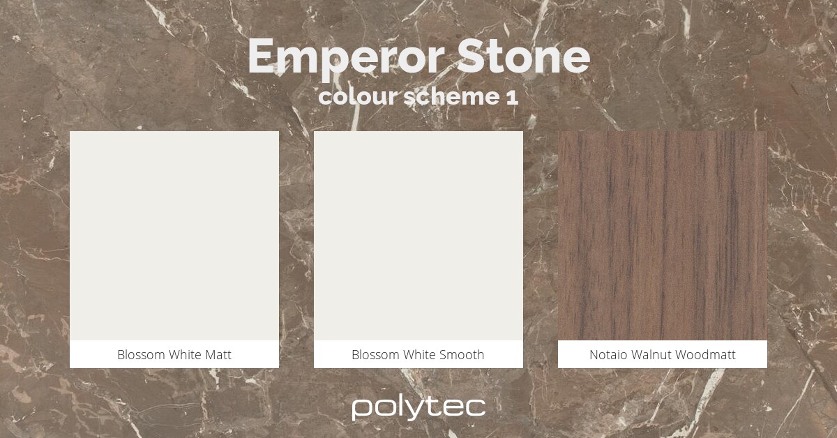 Emperor Stone - colour scheme 1 / Colour Collections / Polytec