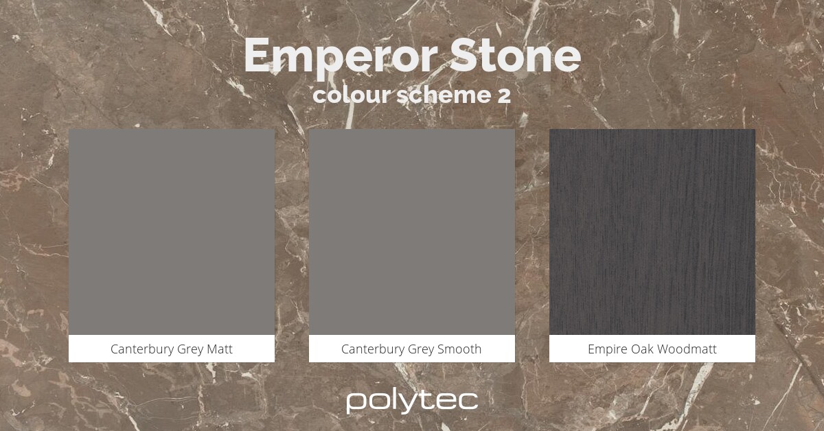 Emperor Stone - colour scheme 2 / Colour Collections / Polytec