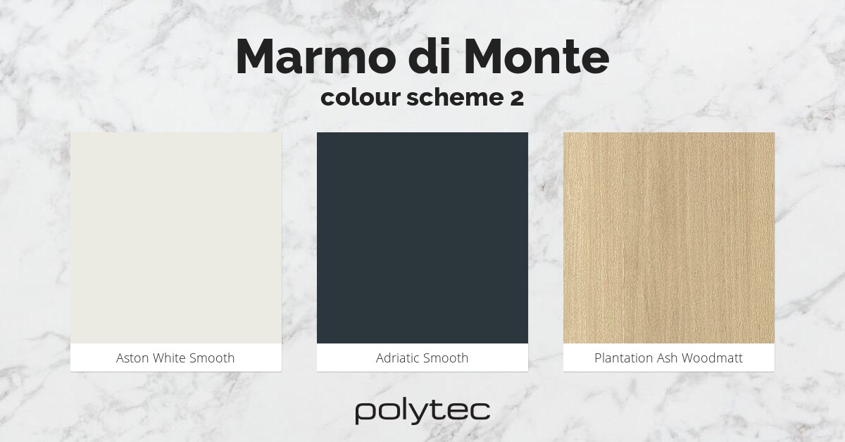 Marmo di Monte - colour scheme 2 / Colour Collections / Polytec