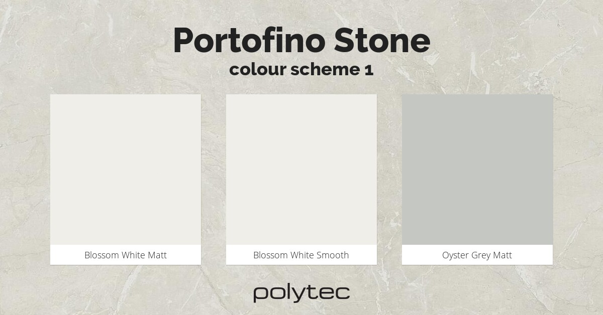 Portofino Stone - colour scheme 1 / Colour Collections / Polytec