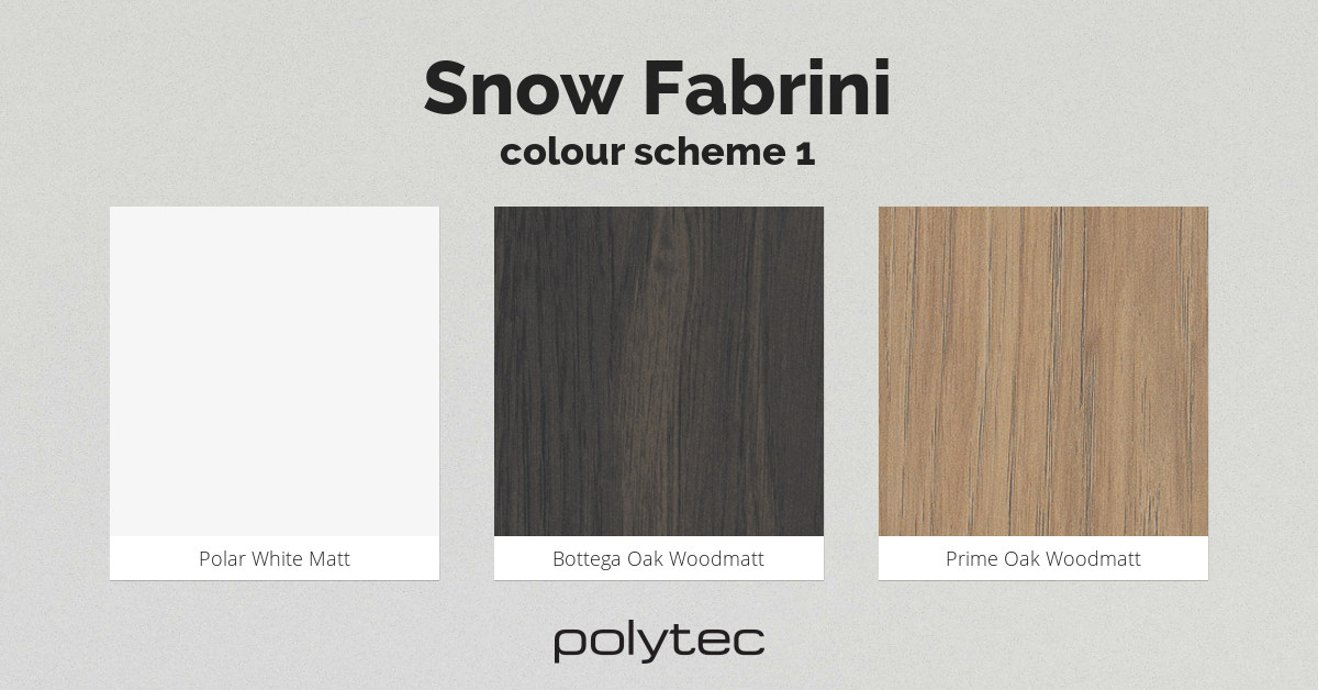 Snow Fabrini - colour scheme 1 / Colour Collections / Polytec