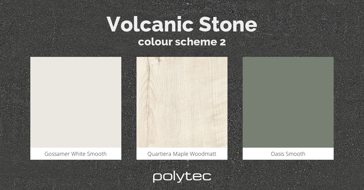 Volcanic Stone - colour scheme 2 / Colour Collections / Polytec